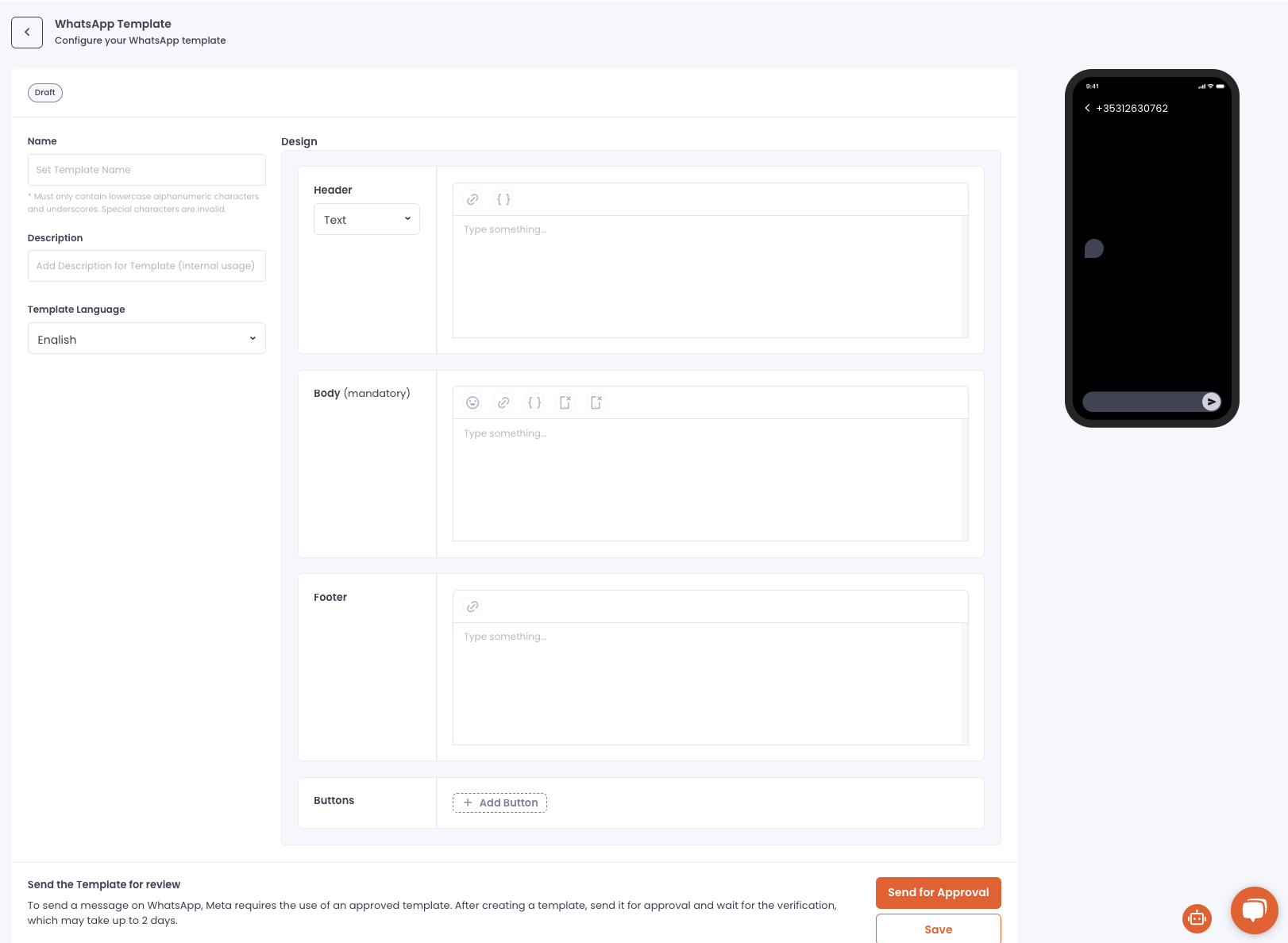 WhatsApp Direct Messaging